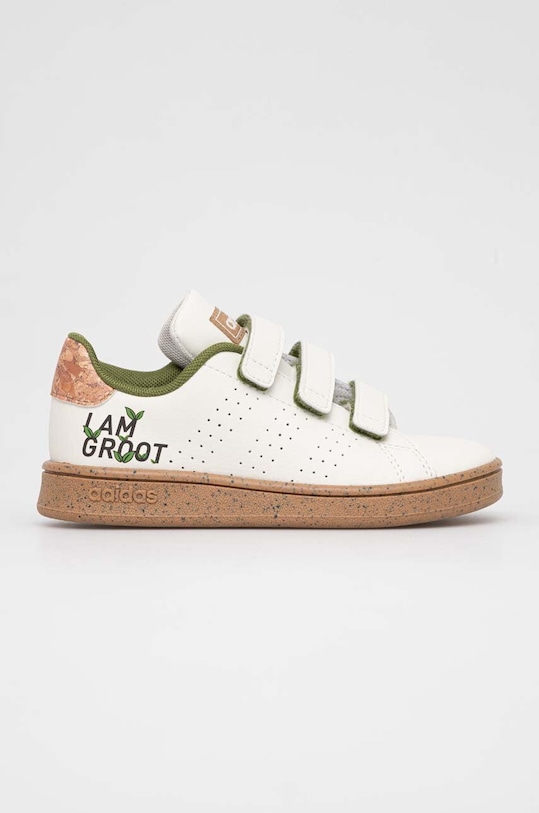adidas sneakersy dziecięce ADVANTAGE GROOT CF C x Marvel kolor biały ...