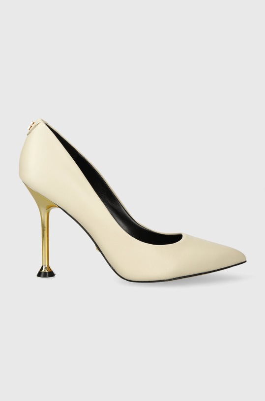 Δερμάτινες γόβες Guess TRACKER TRACKER χρώμα: μπεζ, FLPTRK LEA08 FLPTRK ...