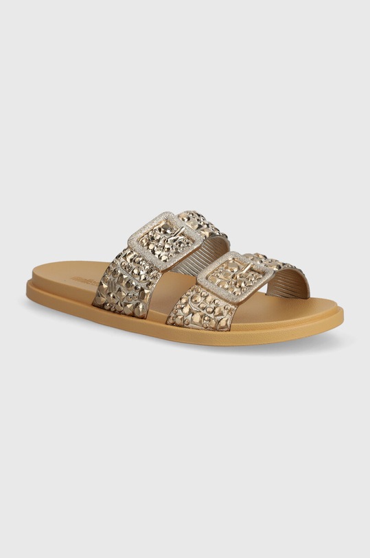Šľapky Melissa LUST SLIDE AD dámske, zlatá farba, M 35743 AV812 ...