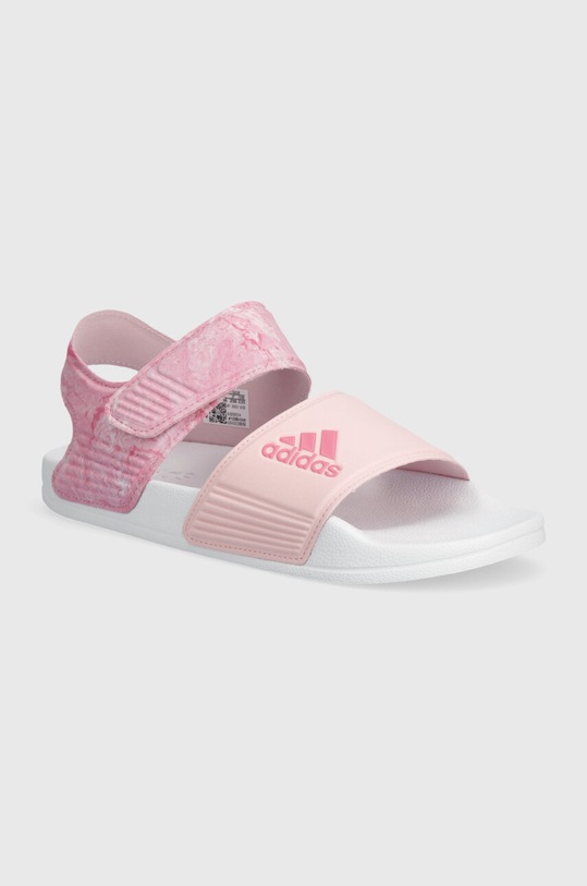 Detské sandále adidas ADILETTE SANDAL K ružová farba | ANSWEAR.sk