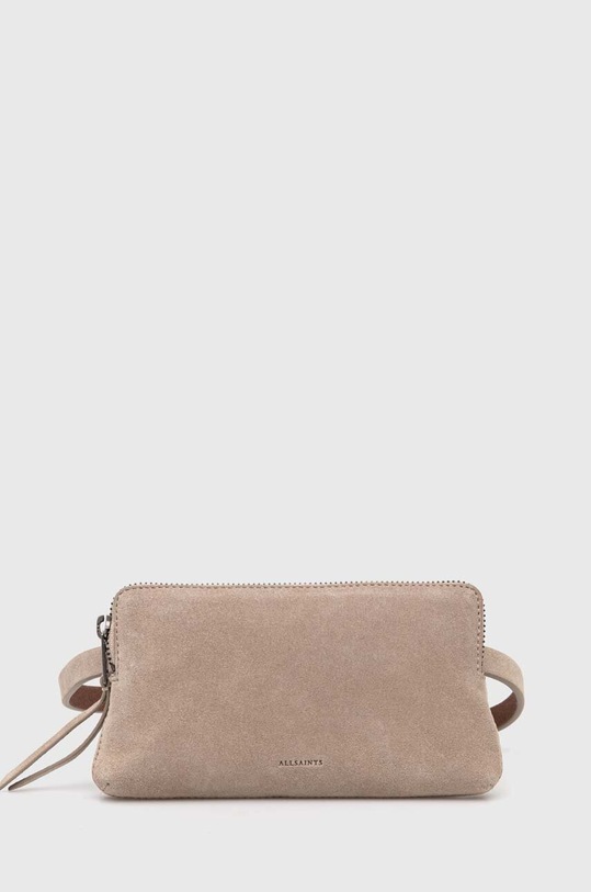 Torba oko struka od antilop kože AllSaints boja: bež | ANSWEAR.hr