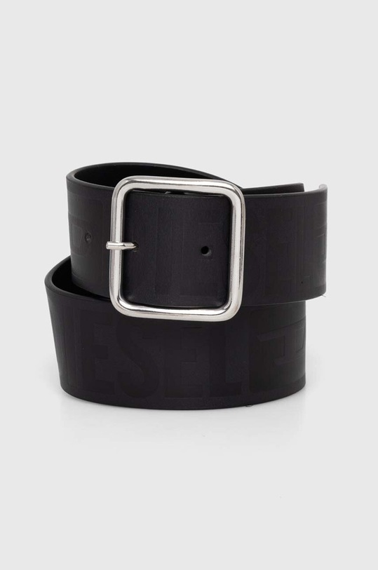 Diesel pasek skórzany męski kolor czarny | Answear.com