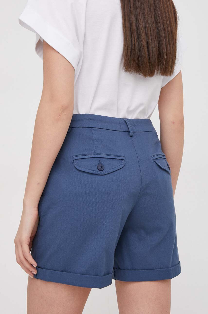 Kratke hlače United Colors of Benetton za žene, bez uzorka, visoki ...