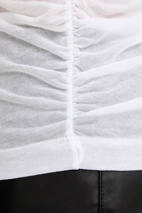 Μακρυμάνικο Pinko χρώμα: άσπρο, 106456 A2CL | Answear.gr