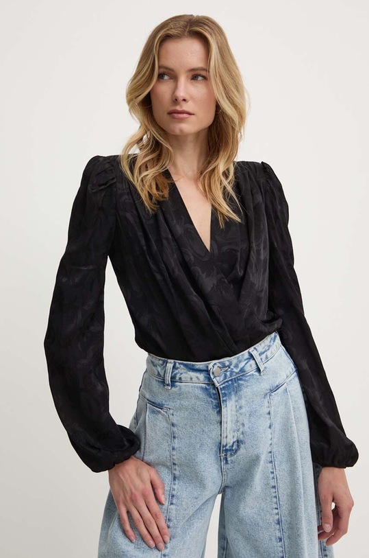 Answear Lab body femei, culoarea negru, neted | ANSWEAR.ro