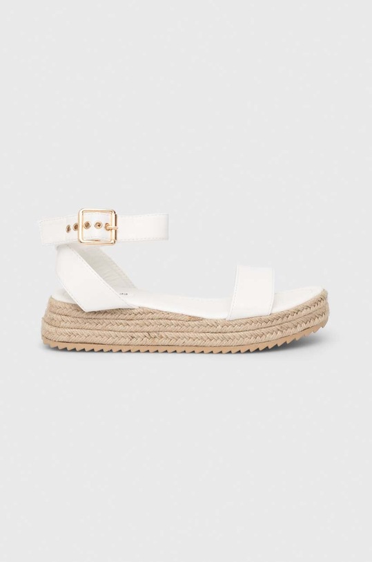 Answear Lab sandale culoarea alb, cu platforma | ANSWEAR.ro