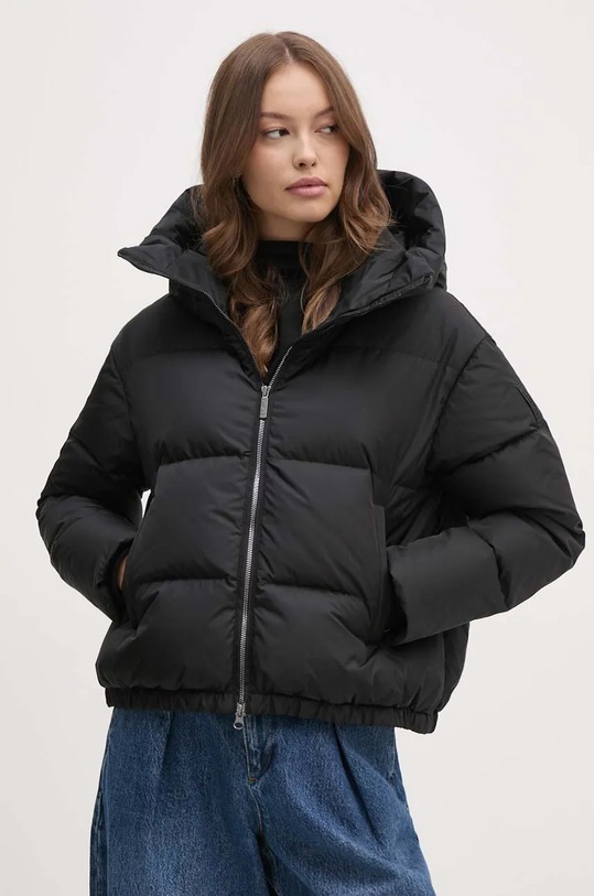 Bomboogie geaca de puf femei, culoarea negru, de iarna, oversize ...