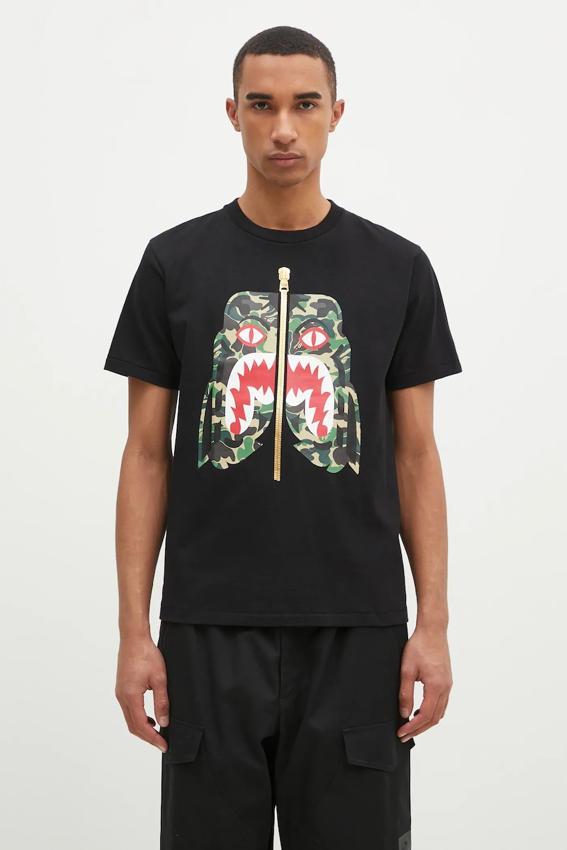 A Bathing Ape cotton t-shirt Shark PRM EU A Bathing Ape cotton t-shirt Shark PRM EU
