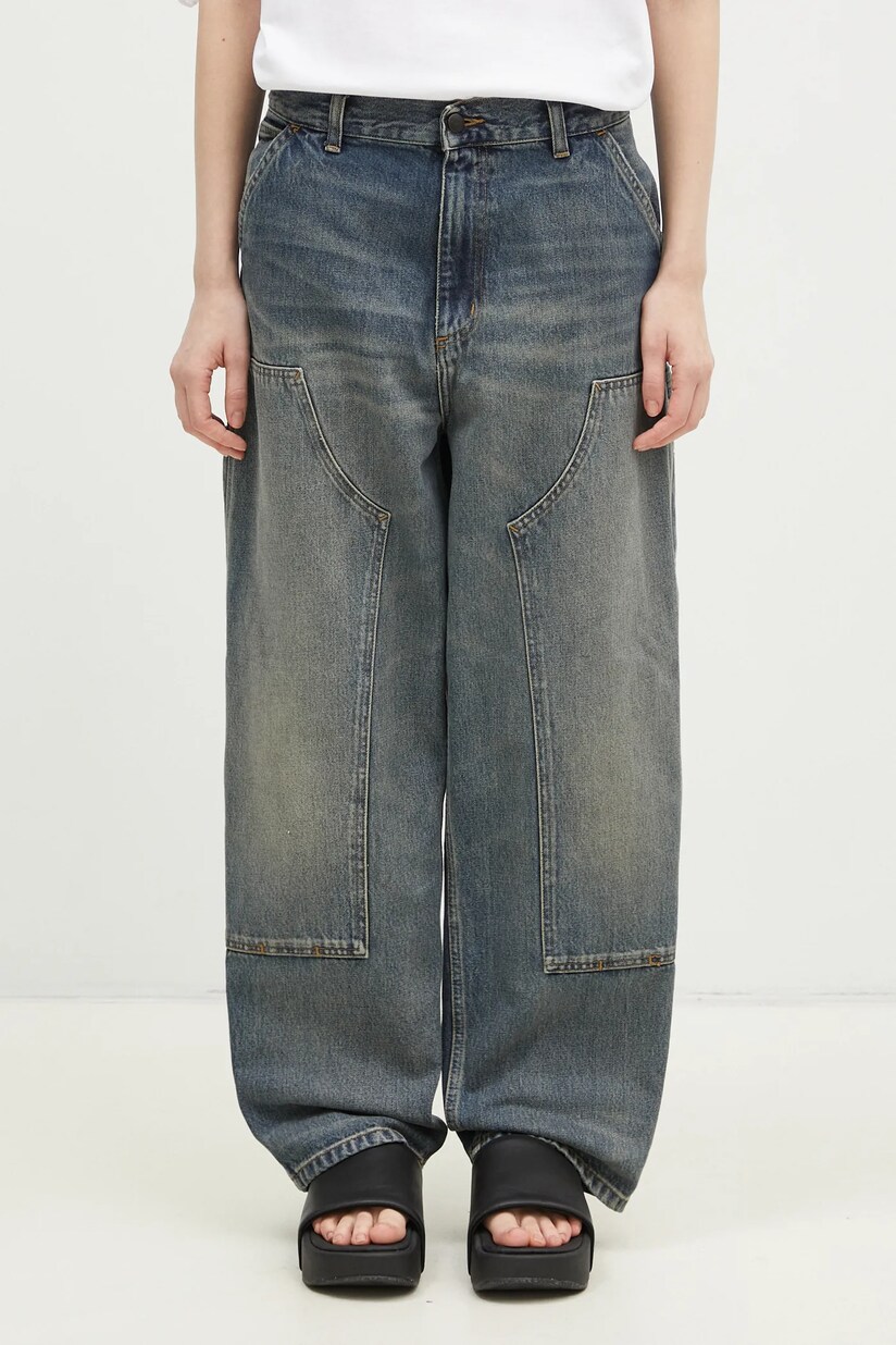 Carhartt WIP jeans Brandon Double Knee Pant women's I034229 Carhartt WIP jeans Brandon Double Knee Pant women's I034229