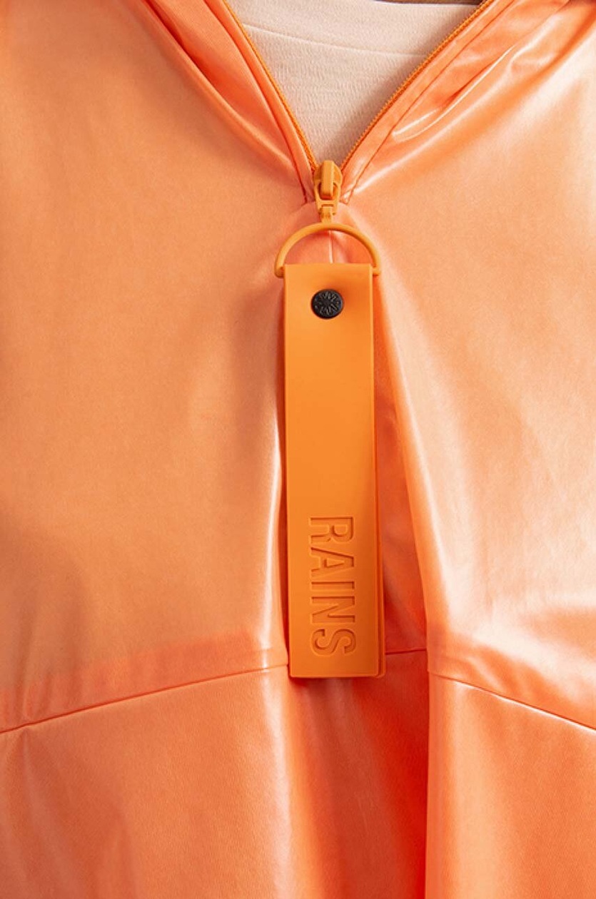 Rains Rain Jacket Ultralight Anorak Orange Color Buy On PRM, 47% OFF