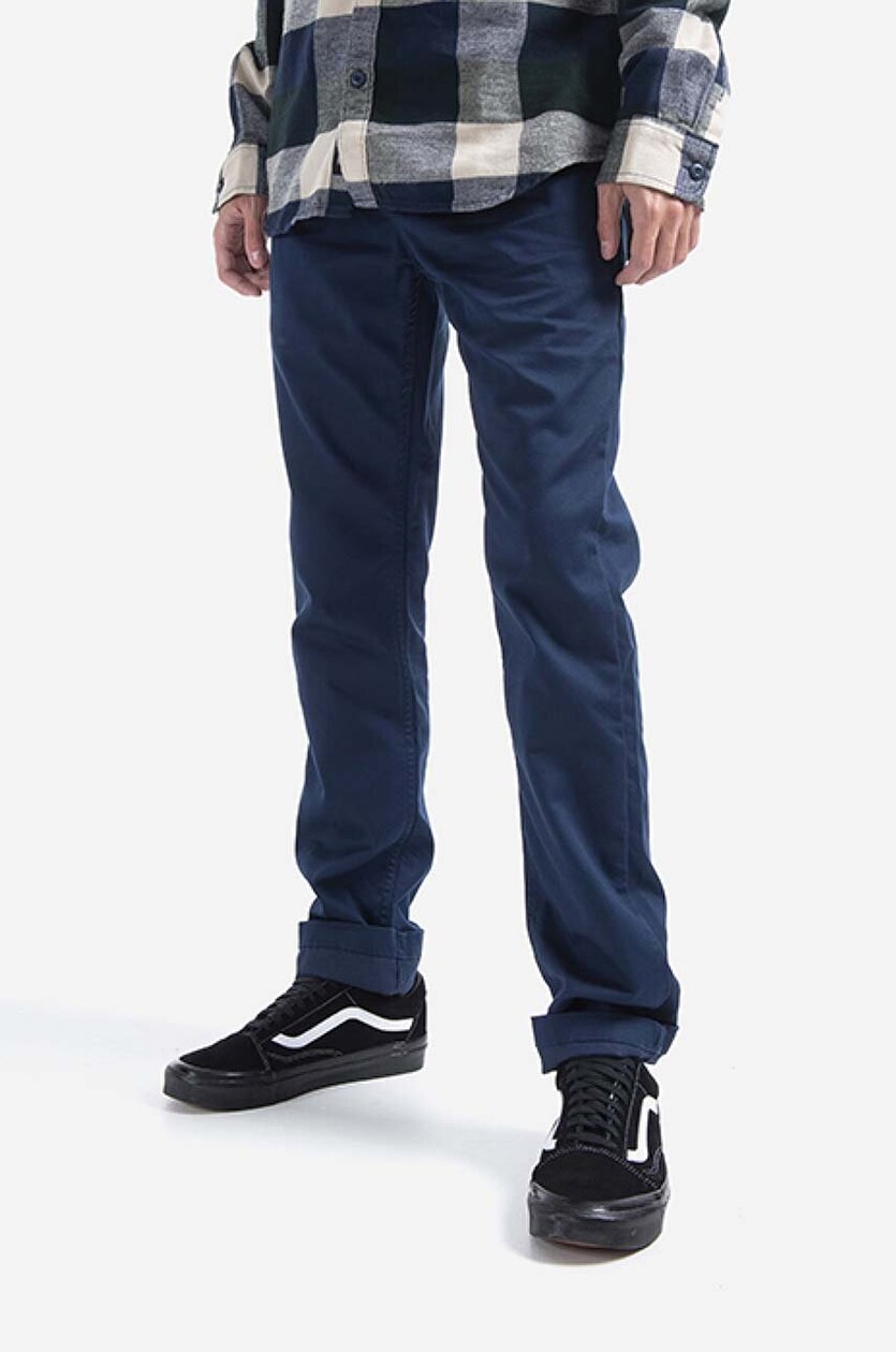 Vans trousers Authentic Chino navy blue color at PRM US Vans trousers Authentic Chino navy blue color at PRM US