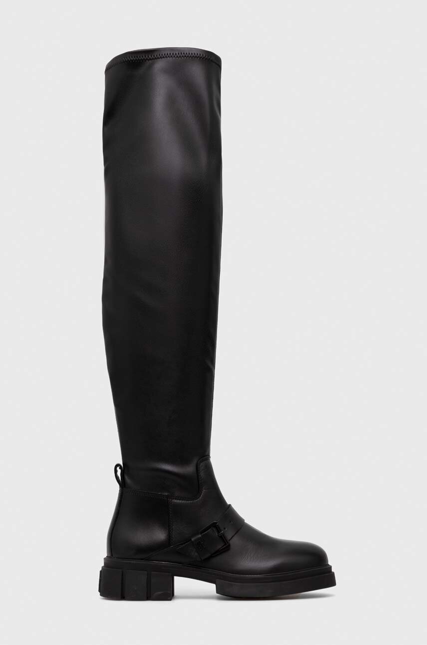 Tommy Hilfiger stivali STRETCH MONOCHROMATIC LONGBOOT ANSWEAR