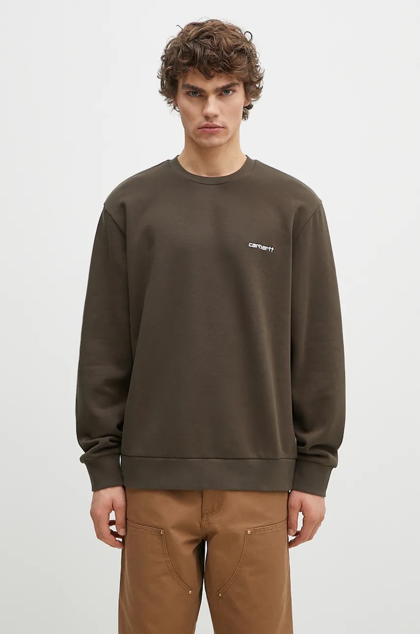 Carhartt WIP sweatshirt Chase Sweat PRM EU Carhartt WIP sweatshirt Chase Sweat PRM EU