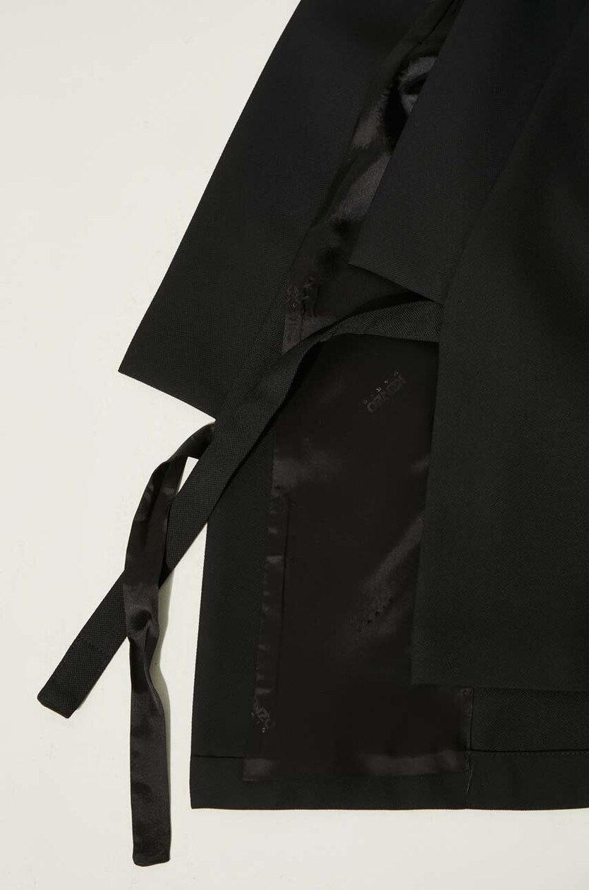 Kenzo wool blazer Kimono Jacket black color FE65VE1409RE.99 Kenzo wool blazer Kimono Jacket black color FE65VE1409RE.99