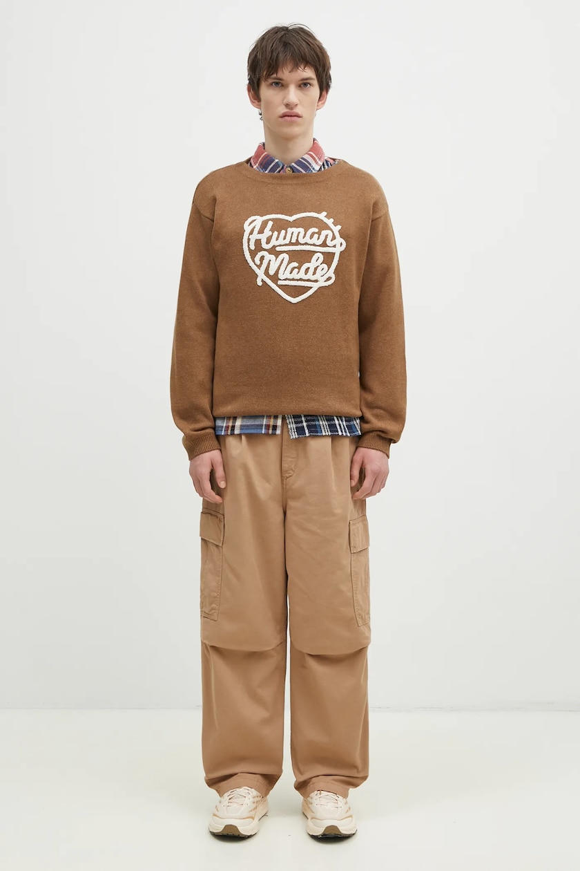 Human Made wool blend jumper Heart Knit Sweater PRM EU Human Made wool blend jumper Heart Knit Sweater PRM EU
