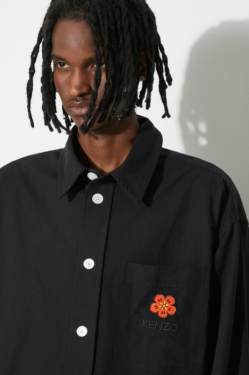 Kenzo cotton shirt Boke Crest Oversized Shirt PRM EU Kenzo cotton shirt Boke Crest Oversized Shirt PRM EU